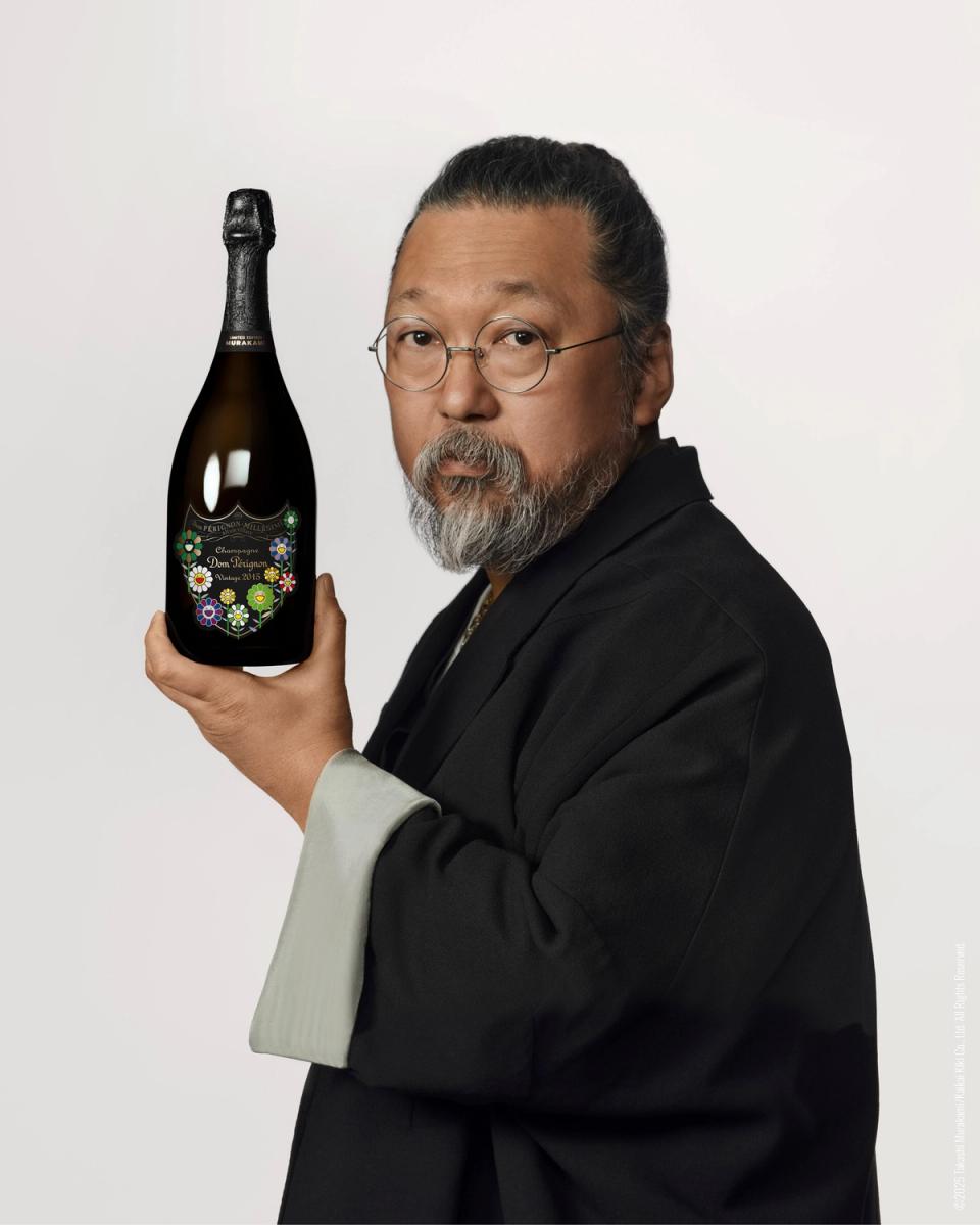Dom Pérignon Brut Vintage 750ml 2015 Takashi Murakami Limited Edition ...