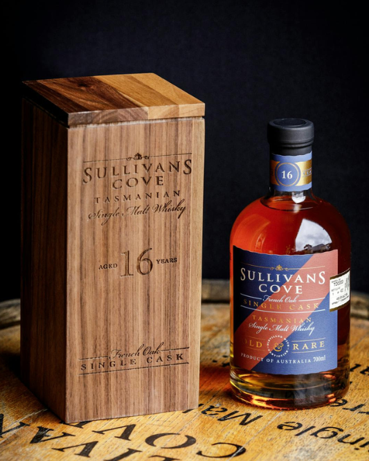Sullivans Cove Aged 16 Years 'Old & Rare' French Oak Second-Fill Whisk ...