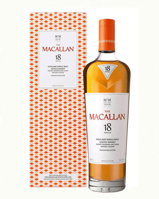 The Macallan 18YO Sherry Cask Colour Collection Limited Edition 700ml ...