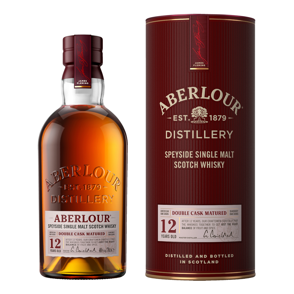 Aberlour 12 Year Old Double Cask Matured Single Malt Scotch Whisky 700 – Sip & Cellars